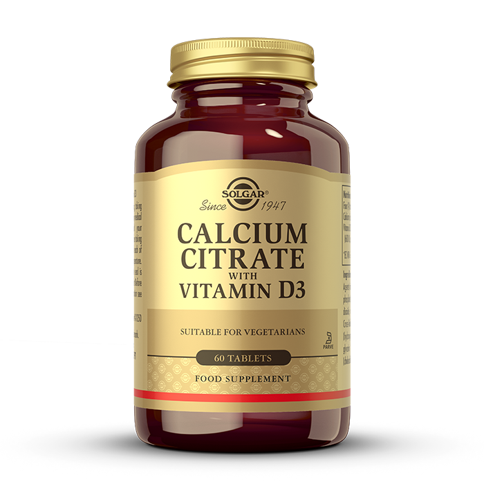 SOLGAR KALCIJ CITRAT+VITAMIN D3 DODATAK ZA ZDRAVLJE KOSTIJU 60 TABLETA ...