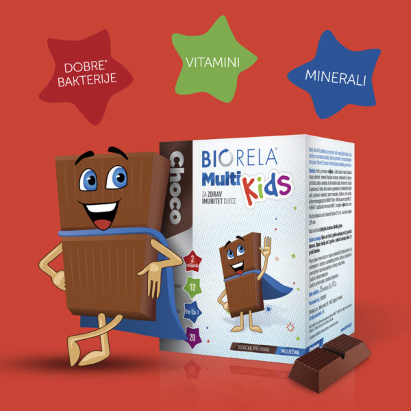 BIORELA CHOCO MULTI KIDS – Ljekarna Ljubic – BiH – WEB shop