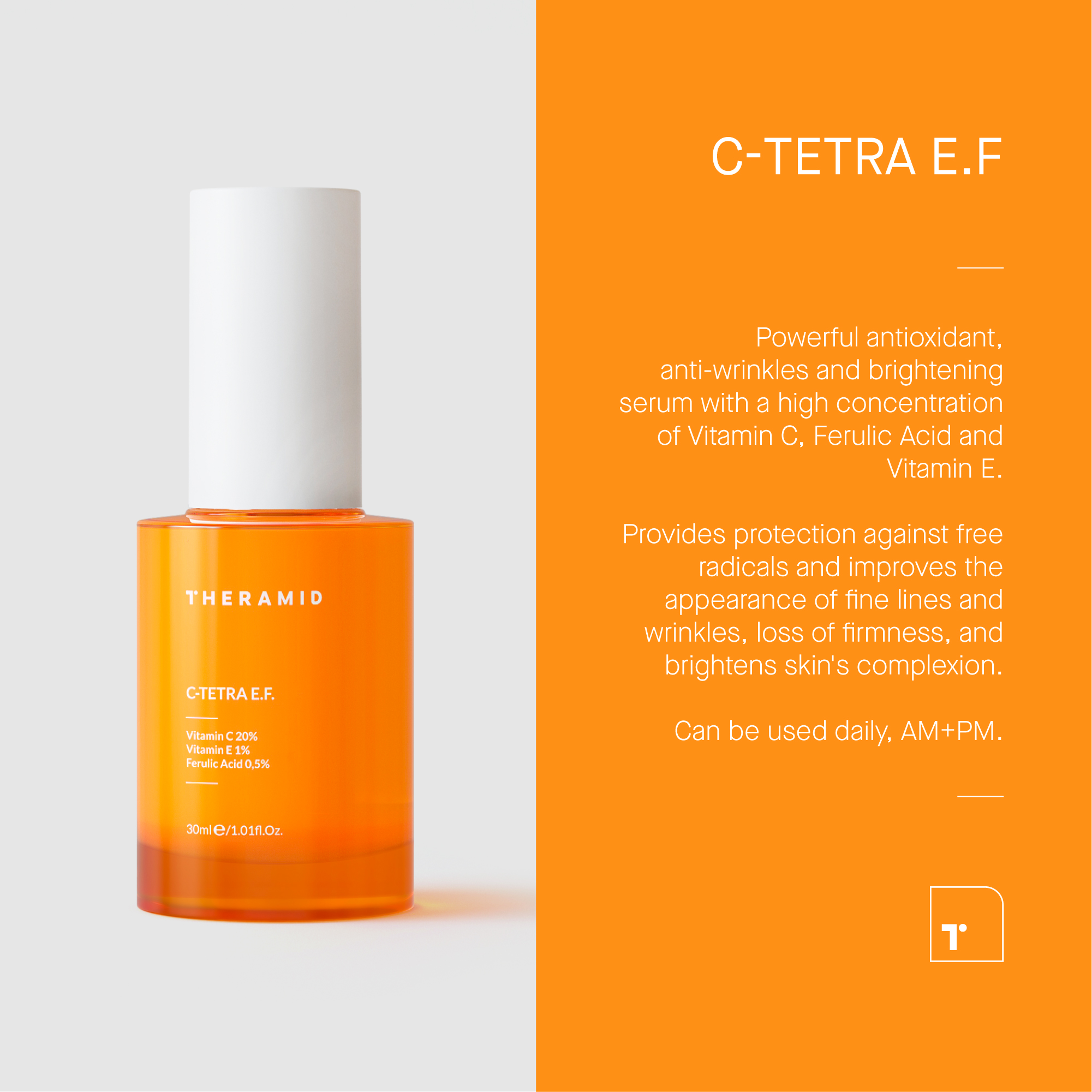 THERAMID C-TETRA E.F.SERUM S VITAMINOM C 30ML – Ljekarna Ljubic – BiH ...