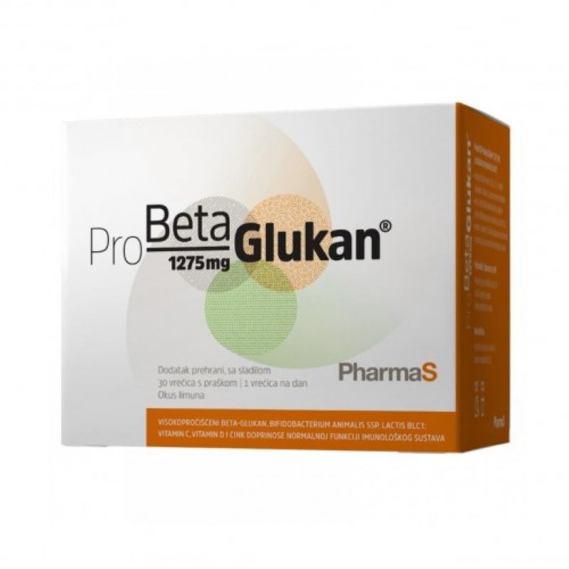PHARMAS PRO BETA GLUKAN 1275MG 30 VREĆICA – Ljekarna Ljubic – BiH – WEB ...