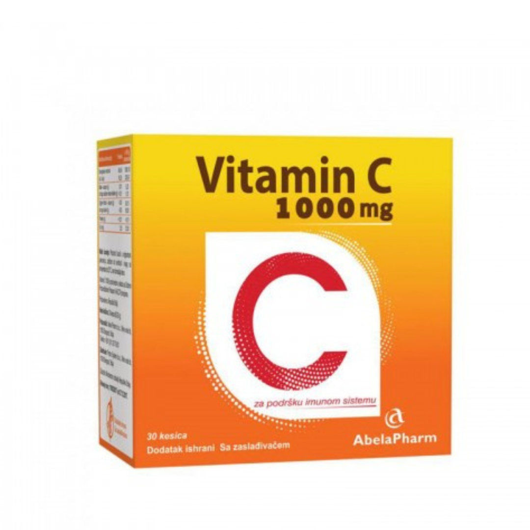 ABELA PHARM VITAMIN C 1000MG 30 VREĆICA – Ljekarna Ljubic – BiH – WEB shop