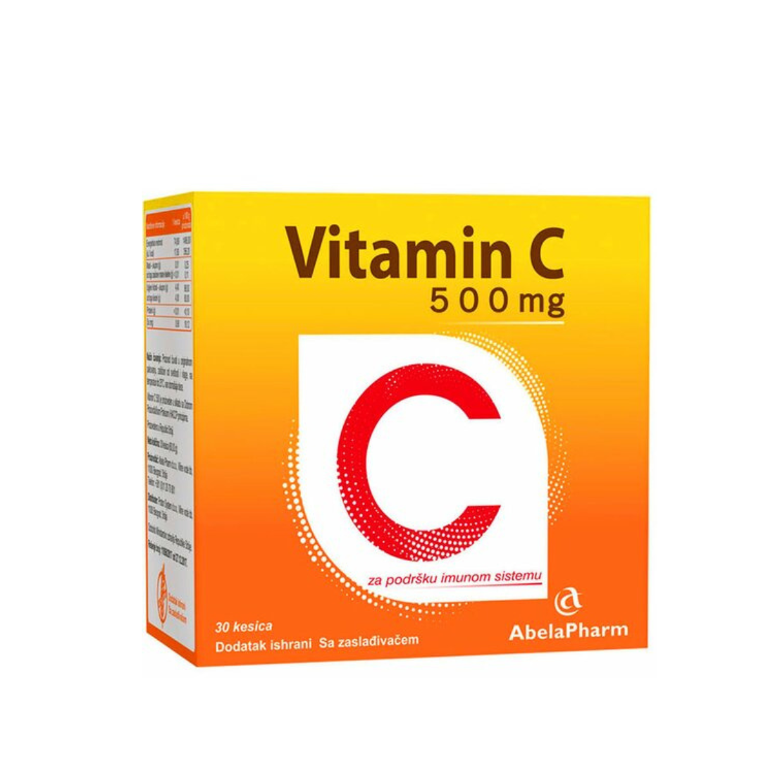 ABELA PHARM VITAMIN C 500MG 30 VREĆICA – Ljekarna Ljubic – BiH – WEB shop