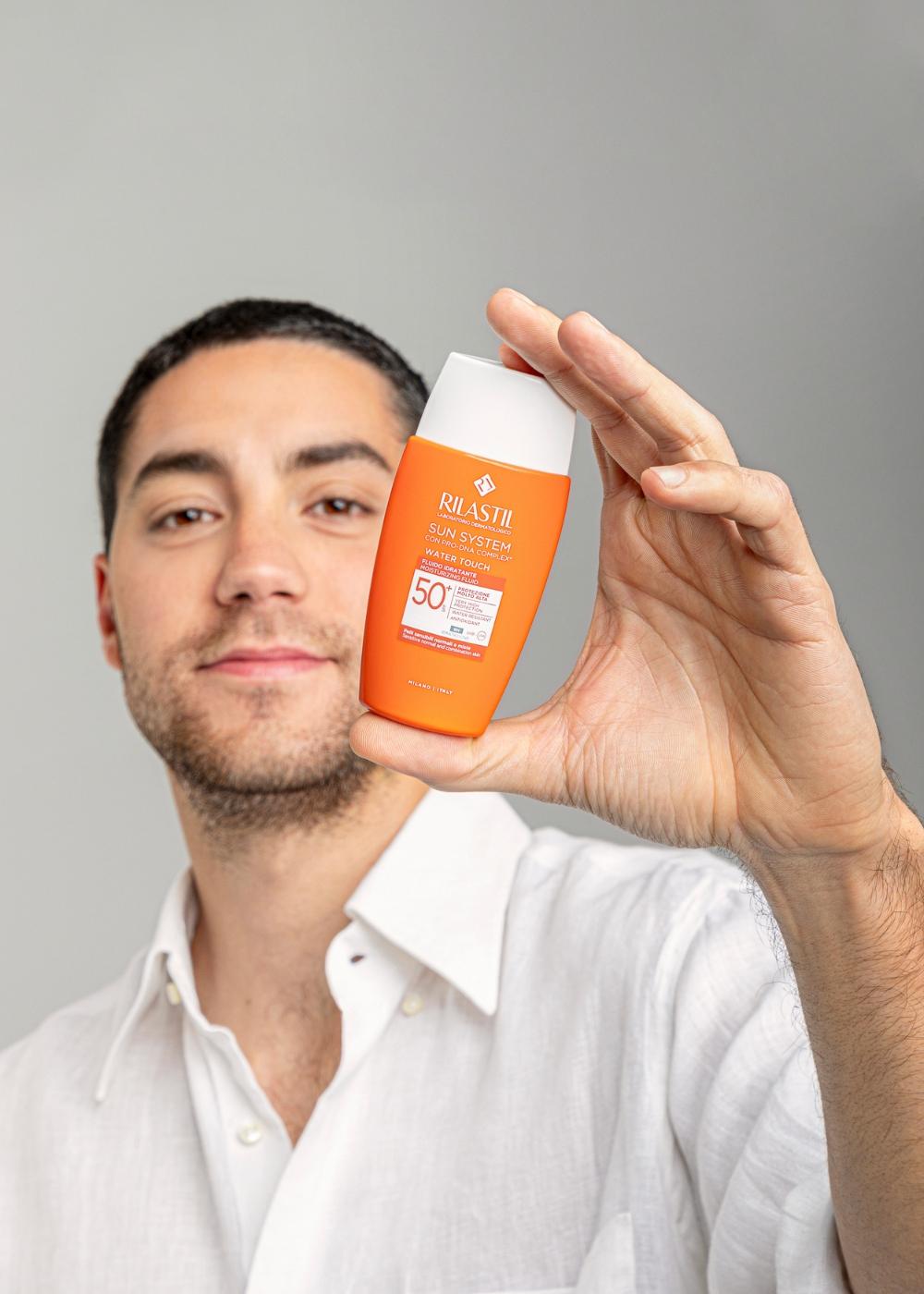 RILASTIL PAKET SUN SYSTEM SUMMER BOX WATER TOUCH FLUID SPF50+ 50ML+AQUA ...