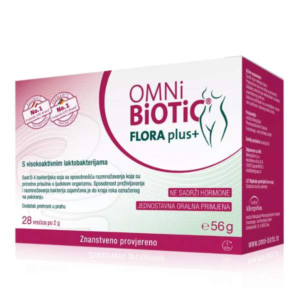 OMNI-BIOTIC FLORA PLUS+ ZA ZDRAVLJE ŽENSKE VAGINALNE FLORE KOD ...