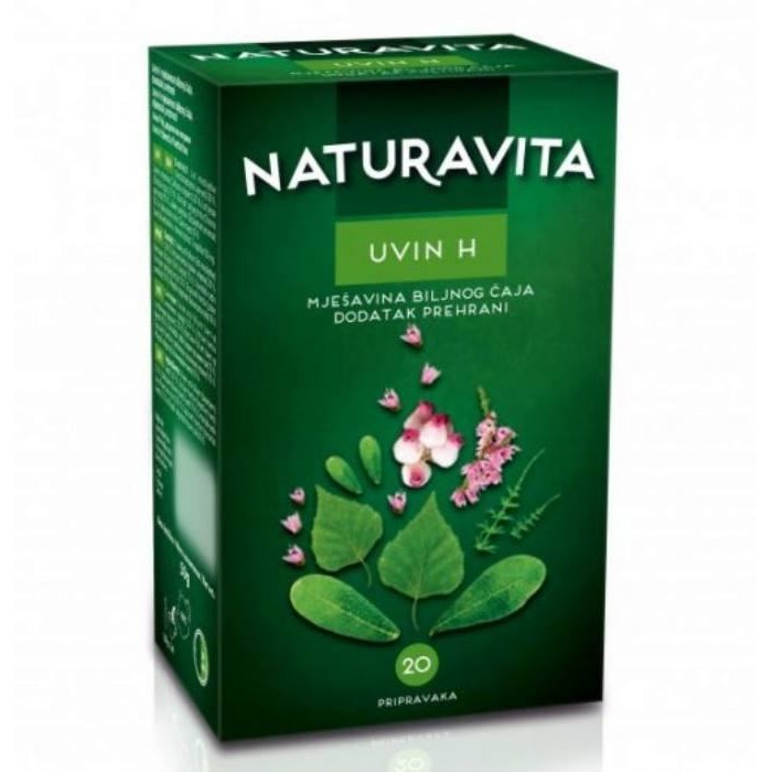 NATURAVITA UVIN H ČAJ MJEŠAVINA 60G – Ljekarna Ljubic – BiH – WEB shop