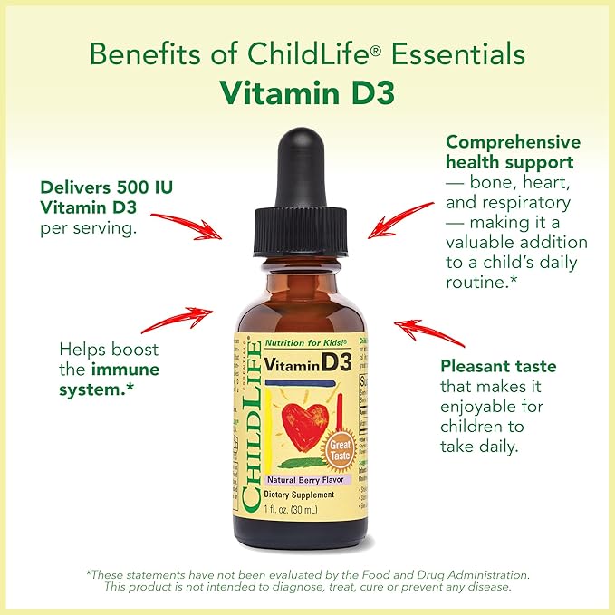 CHILDLIFE VITAMIN D3 KAPI 29,6ML – Ljekarna Ljubic – BiH – WEB shop