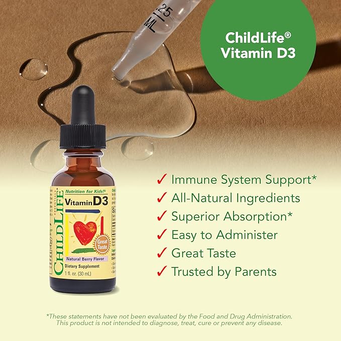 CHILDLIFE VITAMIN D3 KAPI 29,6ML – Ljekarna Ljubic – BiH – WEB shop