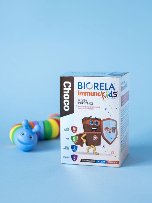 BIORELA CHOCO IMMUNO KIDS PROBIOTIK+BETA GLUKAN+CINK+VITAMIN D ZA ...