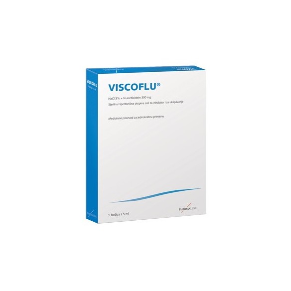 VISCOFLU STERILNA HIPERTONIČNA OTOPINA SOLI ZA INHALIRANJE KOD BOLESTI ...