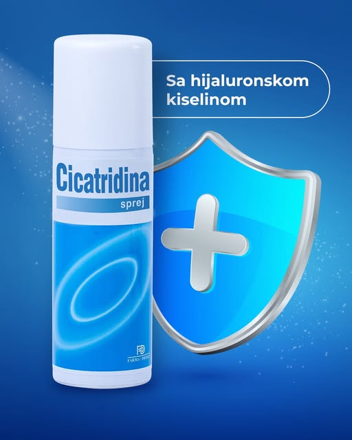 CICATRIDINA SPREJ KOD POVRŠINSKIH I DUBOKIH RANA 125ML – Ljekarna ...