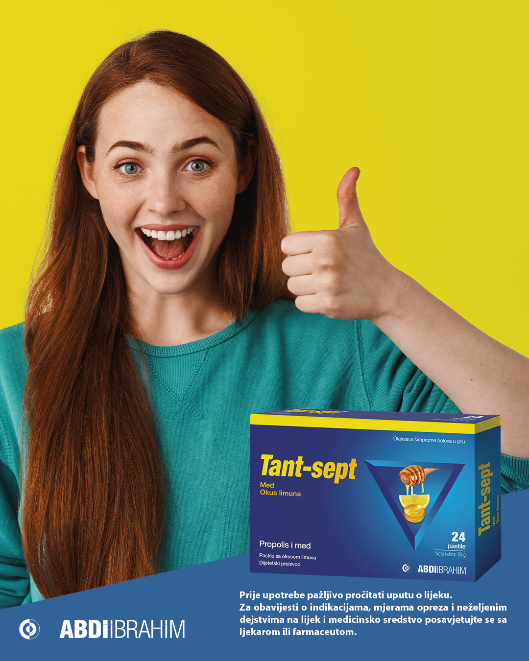 TANT-SEPT PASTILE ZA GRLO PROPOLIS I MED A24 – Ljekarna Ljubic – BiH ...