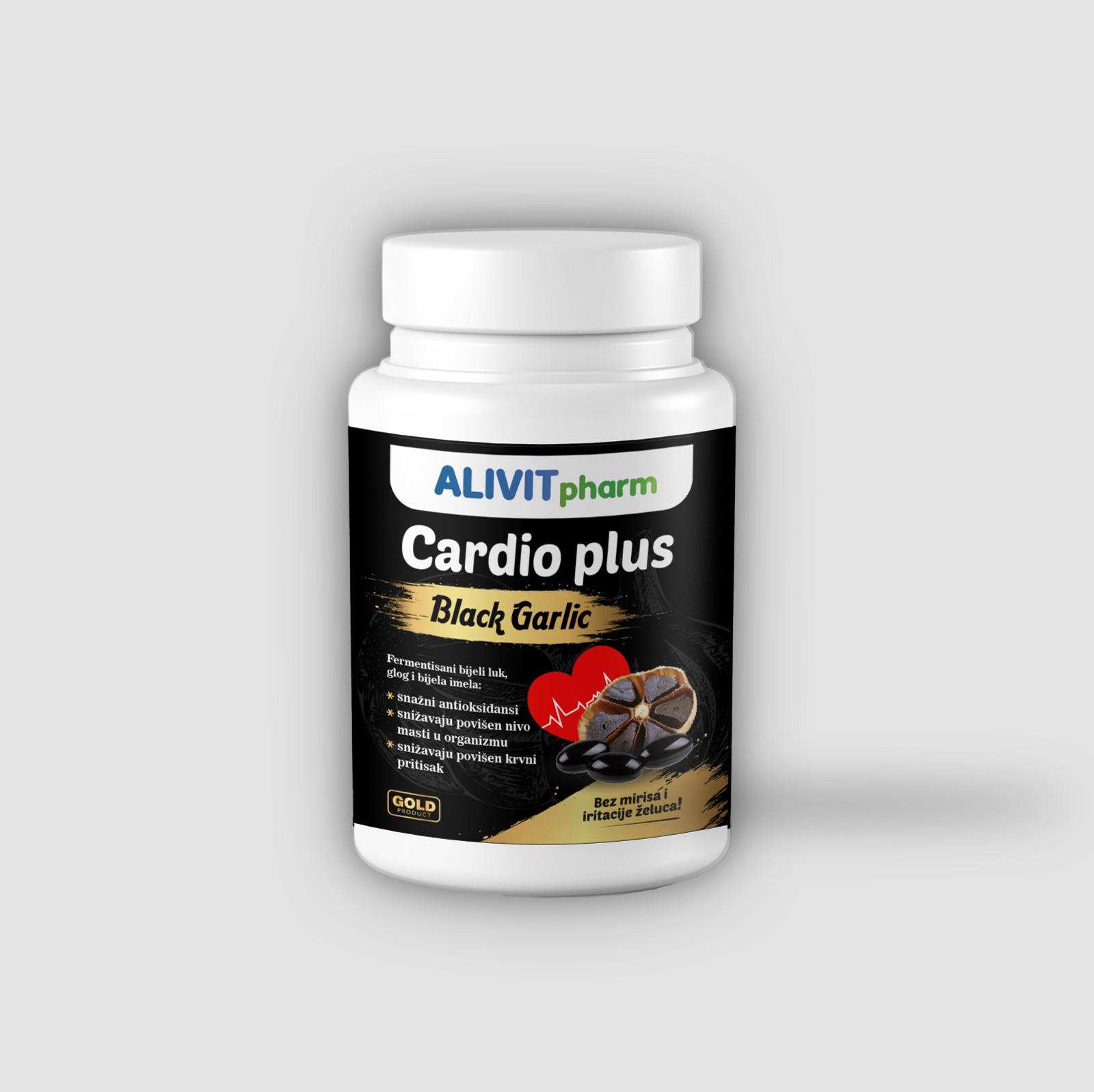 ALIVIT BLACK GARLIC CARDIO PLUS ZA ZDRAVLJE SRCA 90 KAPSULA – Ljekarna ...