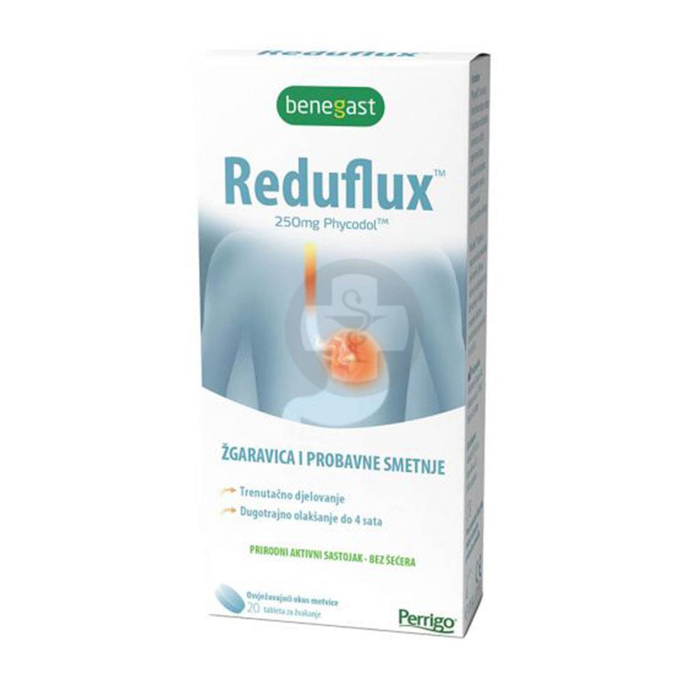 BENEGAST REDULFLUX TABLETE ZA ŽVAKANJE KOD ŽGARAVICE A20 – Ljekarna ...