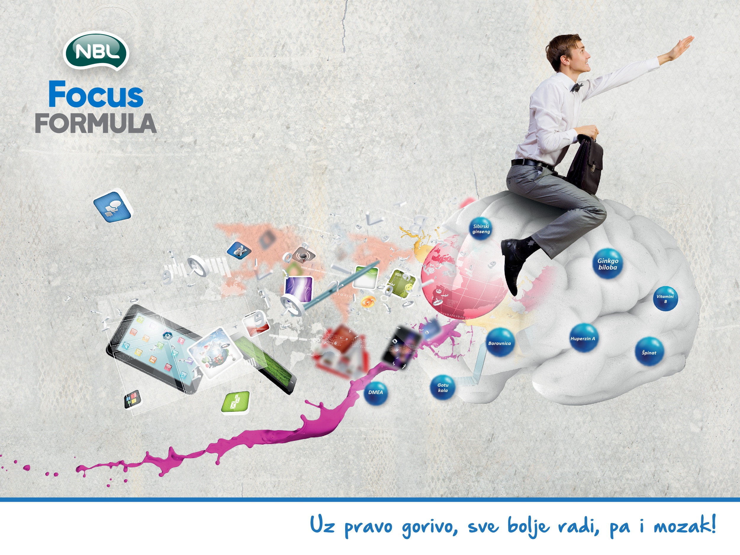 NBL FOCUS FORMULA ZA PAMĆENJE I KONCENTRACIJU 60 TABLETA – Ljekarna ...