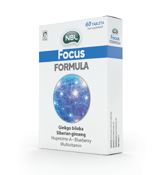 NBL FOCUS FORMULA ZA PAMĆENJE I KONCENTRACIJU 60 TABLETA – Ljekarna ...