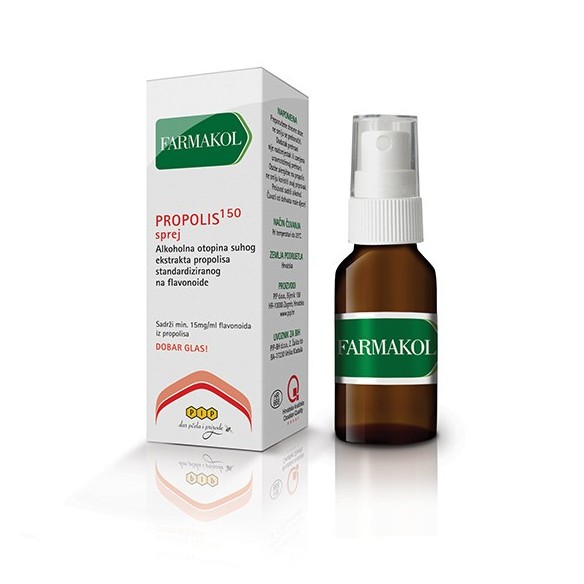 PIP FARMAKOL PROPOLIS 150 ORALNI SPREJ ZA GRLO 20ML – Ljekarna Ljubic ...
