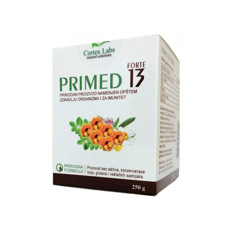 PRIMED 13 FORTE MED+CORDICEPS+SHITAKE+REISHI GLJIVE ZA IMUNITET 250G ...