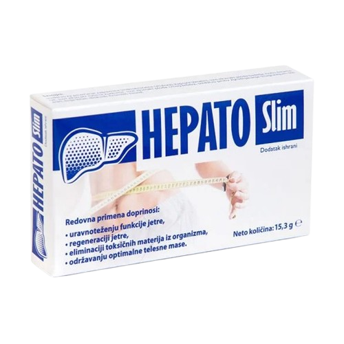HEPATO SLIM DODATAK ZA ZDRAVLJE JETRE 30 KAPSULA – Ljekarna Ljubic ...
