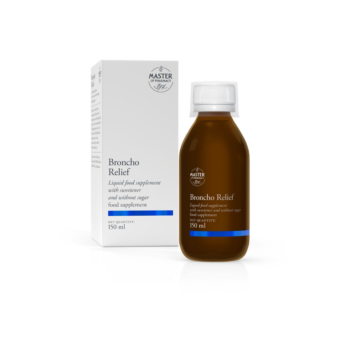 MASTER OF PHARMACY BRONCHO RELIEF SIRUP ZA SUHI KAŠALJ 150ML – Ljekarna ...