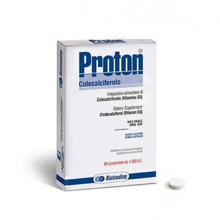 PROTON VITAMIN D3 1000IU 60 TABLETA – Ljekarna Ljubic – BiH – WEB shop