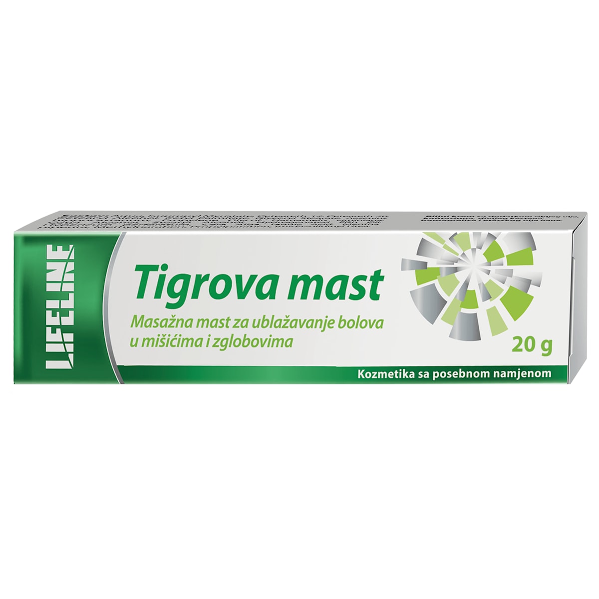 LIFELINE TIGROVA MAST ZA BOLOVE 20G – Ljekarna Ljubic – BiH – WEB shop