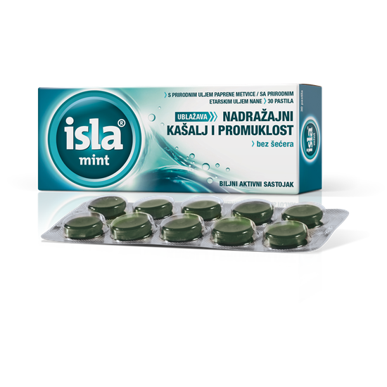 ISLA MINT PASTILE ZA GRLO – Ljekarna Ljubic – BiH – WEB shop