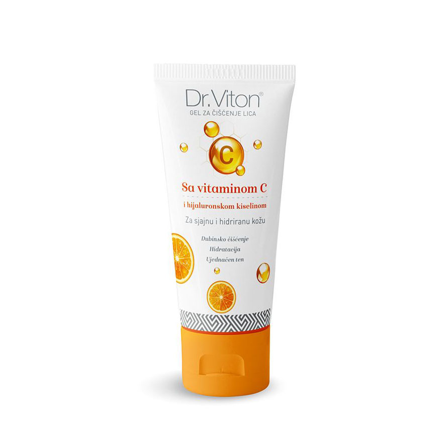 DR VITON GEL ZA ČIŠĆENJE LICA S VITAMINOM C 100ML – Ljekarna Ljubic – BiH – WEB shop