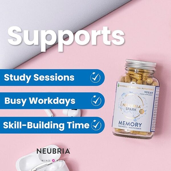 NEUBRIA SPARK MEMORY DODATAK ZA KONCENTRACIJU I PAMĆENJE 30 KAPSULA ...