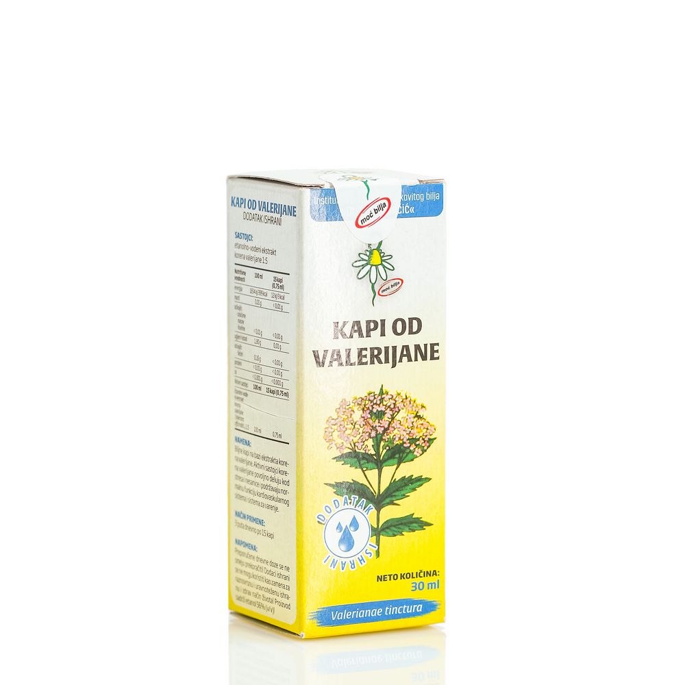 JP KAPI OD VALERIJANE 30ML – Ljekarna Ljubic – BiH – WEB shop