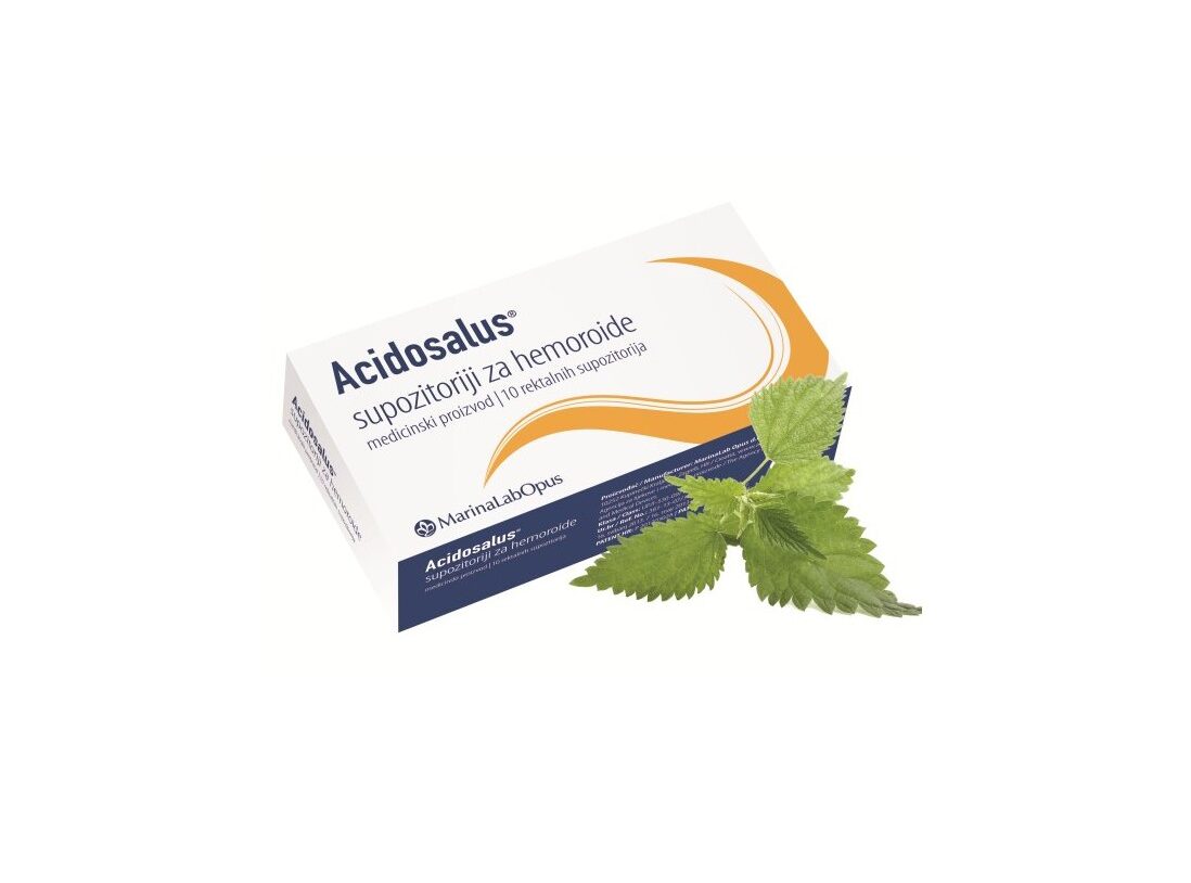 ACIDOSALUS SUPOZITORIJE KOD HEMOROIDA A10 – Ljekarna Ljubic – BiH – WEB ...
