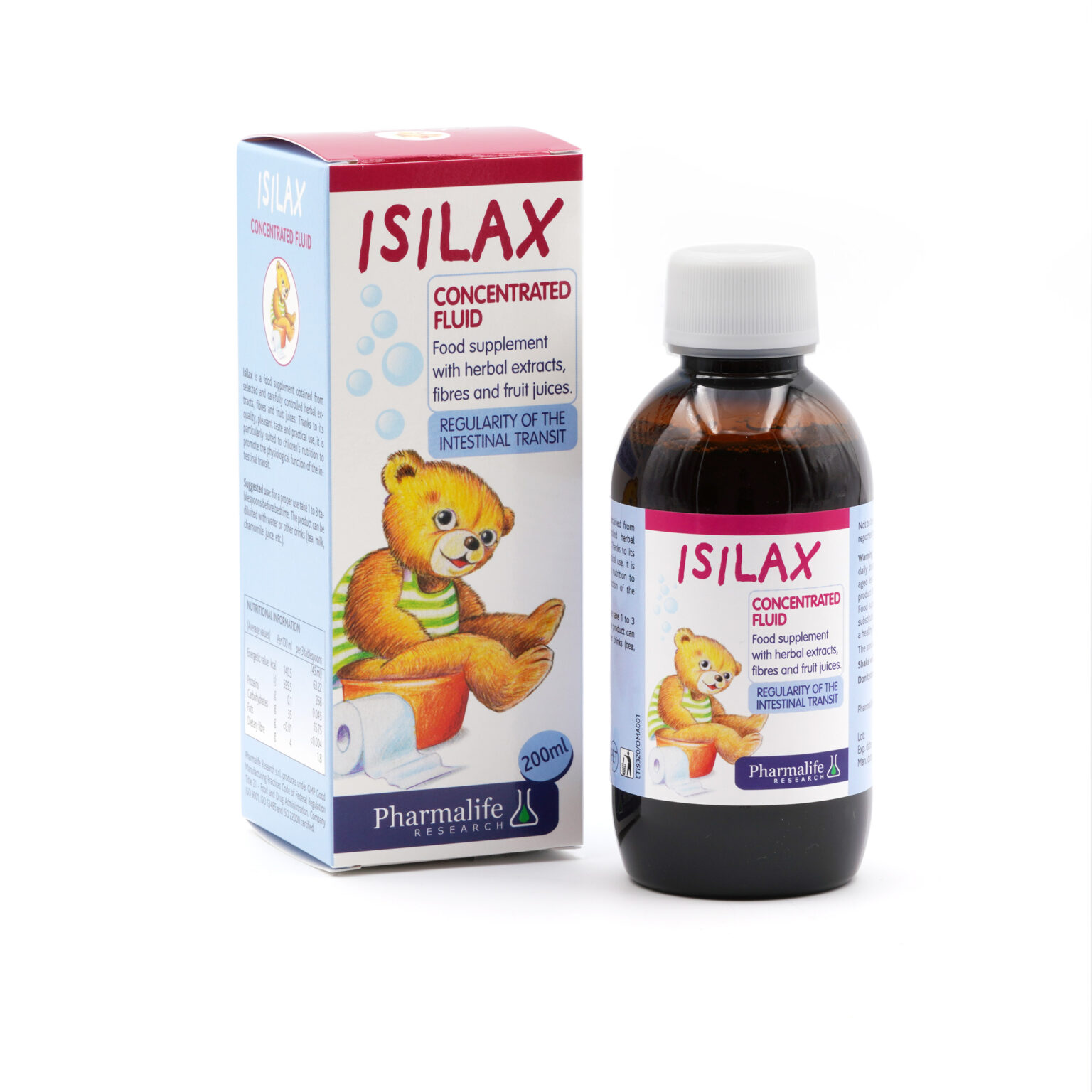 PHARMALIFE ISILAX SIRUP ZA DJECU KOD ZATVORA 200ML – Ljekarna Ljubic ...