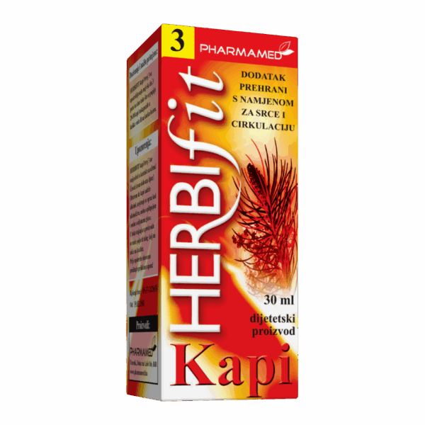 PHARMAMED HERBIFIT KAPI ZA SRCE I CIRKULACIJU 50ML – Ljekarna Ljubic ...