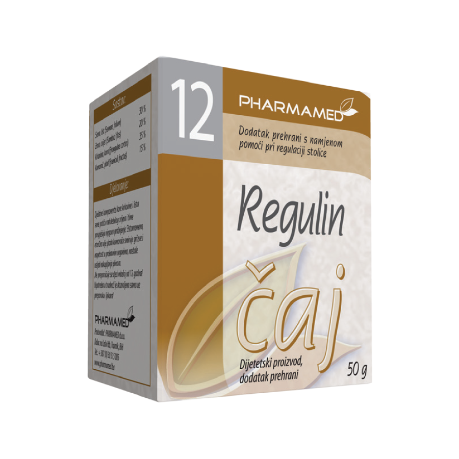 PHARMAMED REGULIN ČAJ 50G – Ljekarna Ljubic – BiH – WEB shop