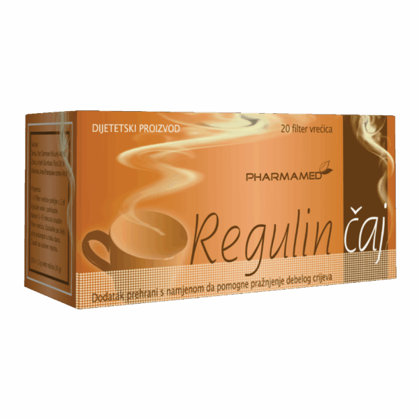 PHARMAMED REGULIN ČAJ FILTER 20 VREĆICA – Ljekarna Ljubic – BiH – WEB shop