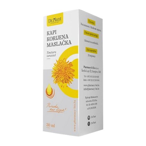 DR.PLANT KORIJEN MASLAČKA KAPI 30ML – Ljekarna Ljubic – BiH – WEB shop