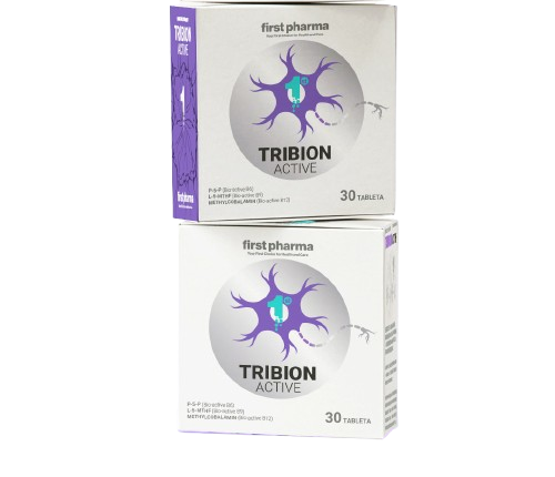 1ST PHARMA TRIBION ACTIVE VITAMIN B6+B9+B12 30 TABLETA – Ljekarna ...